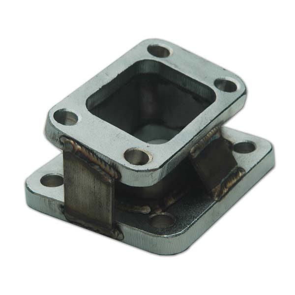 Turbo adapter T3-T4 Angled (Type 2) – Driven Performance